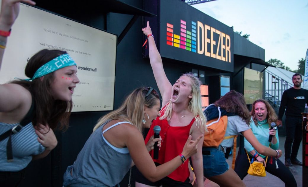 Activation Deezer sur les festivals musicaux - Deezer - Une Agence ...